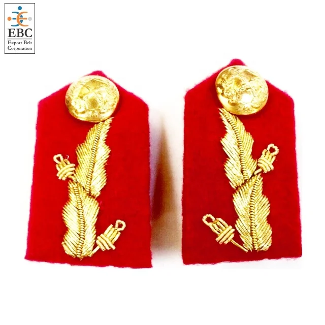 Custom Collar Gorgets for Emirates Security Officers