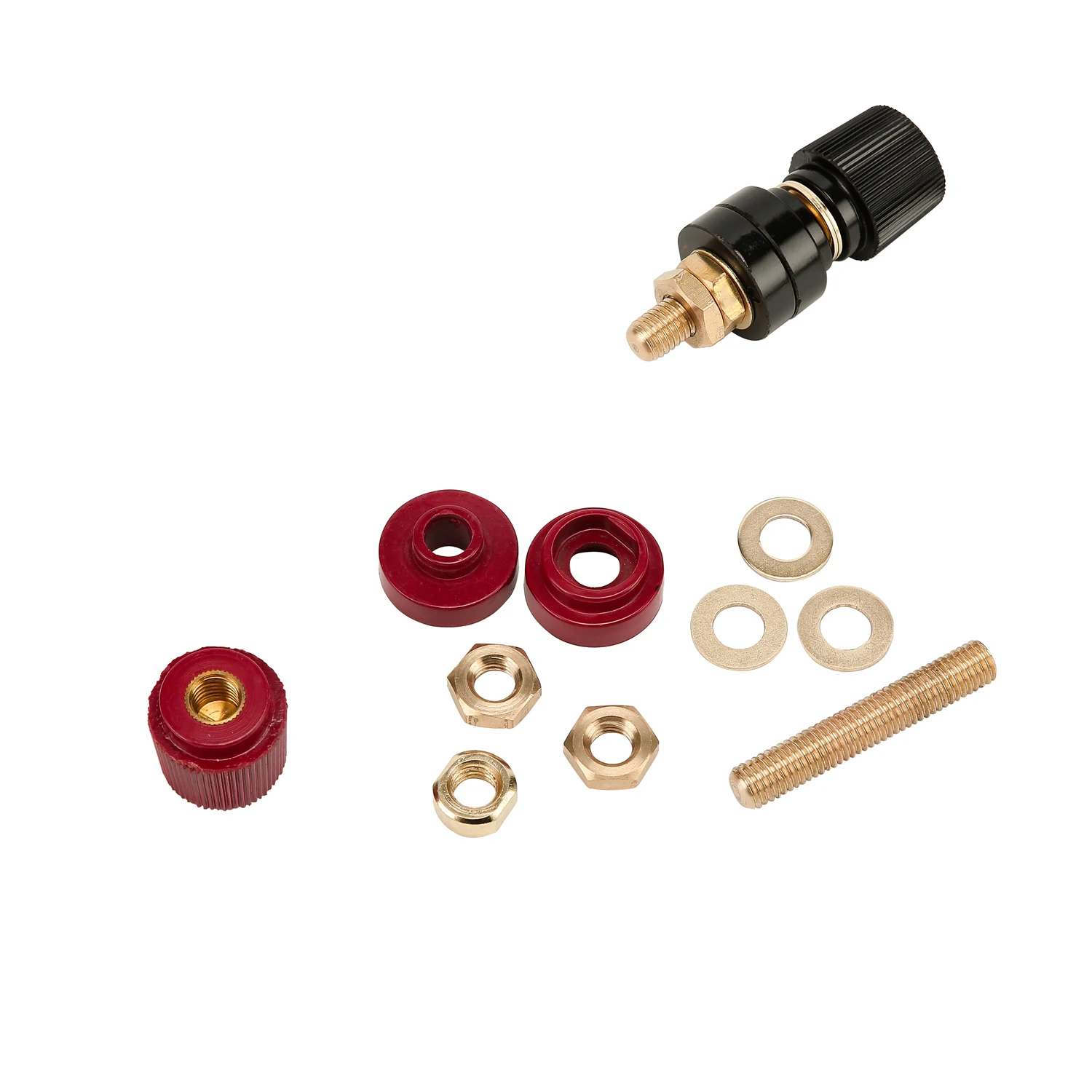 Battery Terminal M8 Stud Remote Battery Binding Post Kit