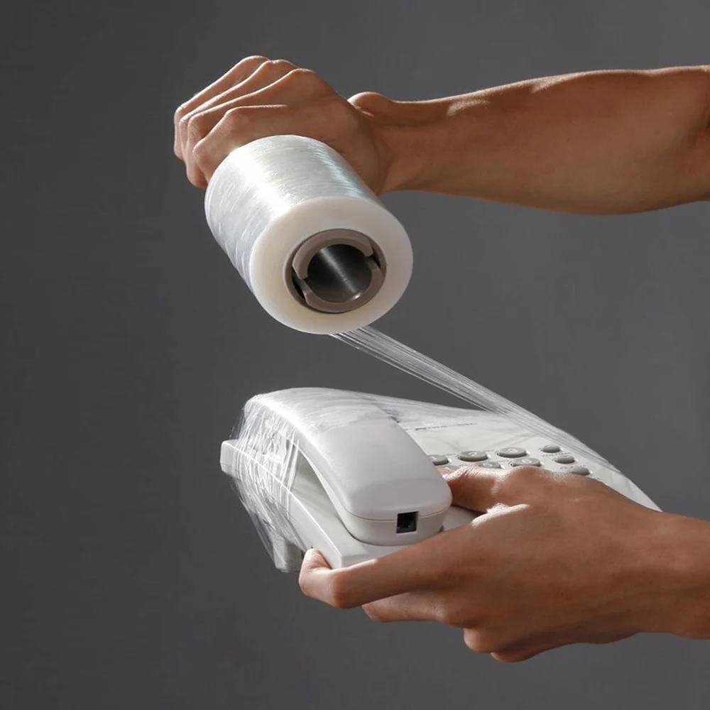 BPPLAS Bundle Wrap and Mini Roll Rigid Plain Stretch Film for Casting ...