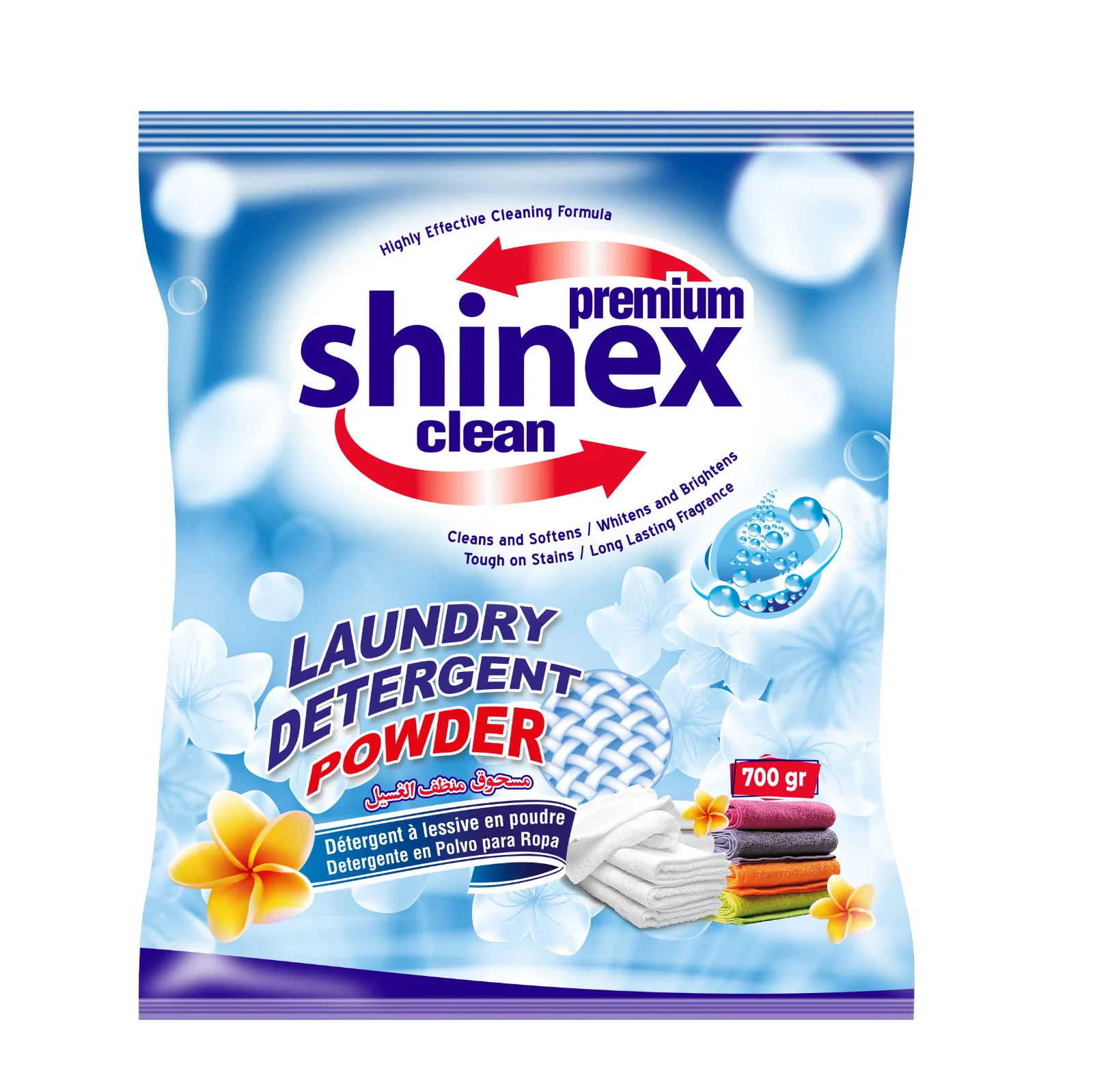 700g Hand Washing Detergent Powder High-foam Low-density Blue Bag Pack ...