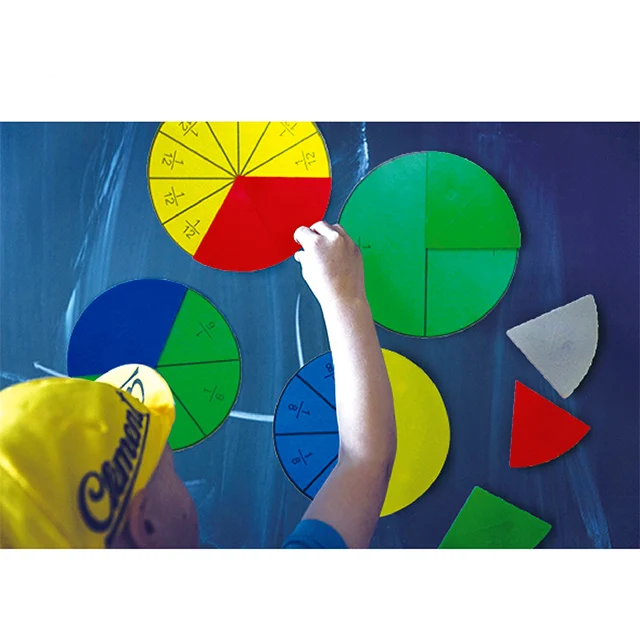 Large Magnetic Fraction Circles Set For Classroom - Buy Fraction Toy ...