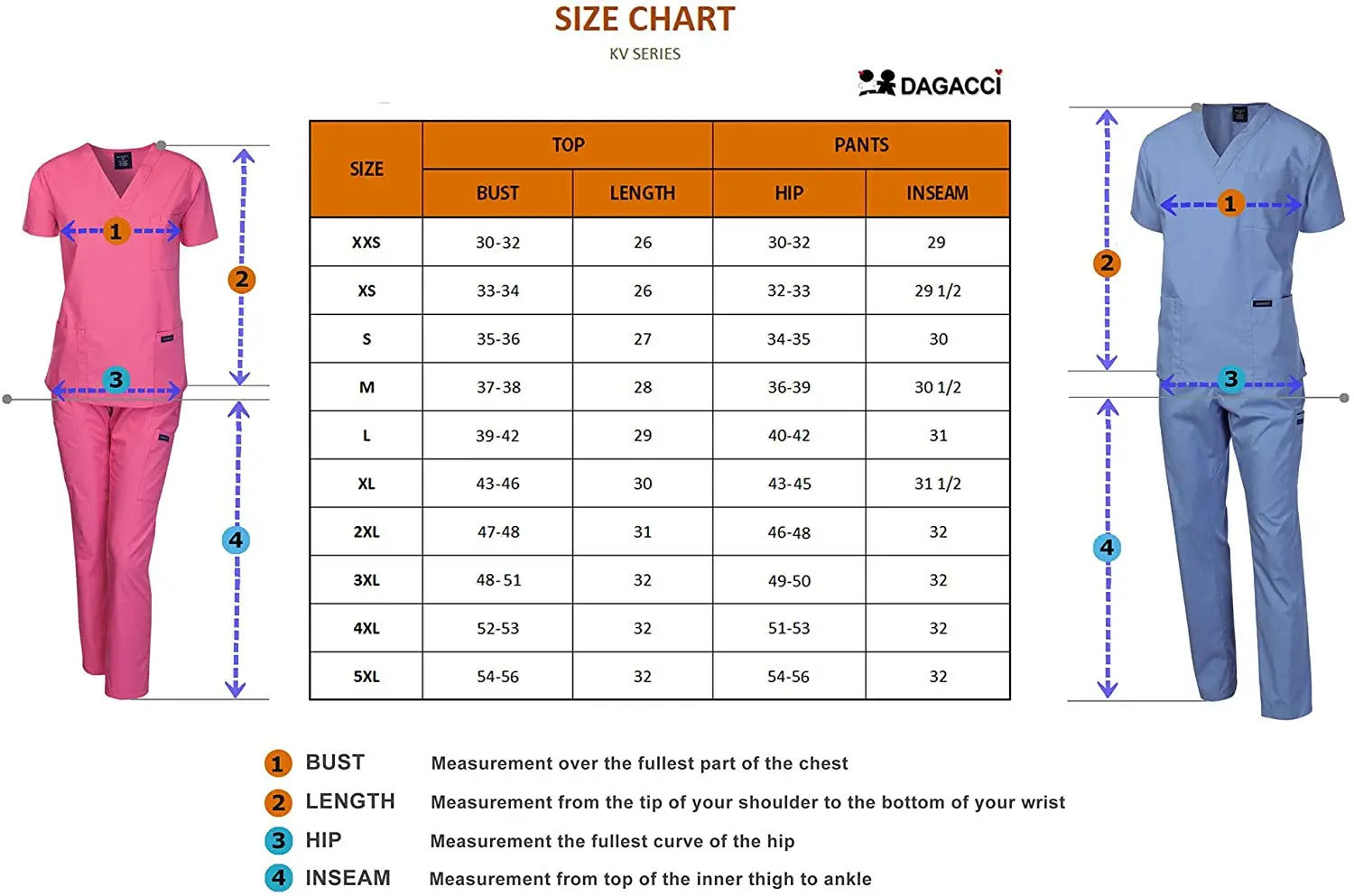Stylish Medical Scrubs by Tersica International - Customizable
