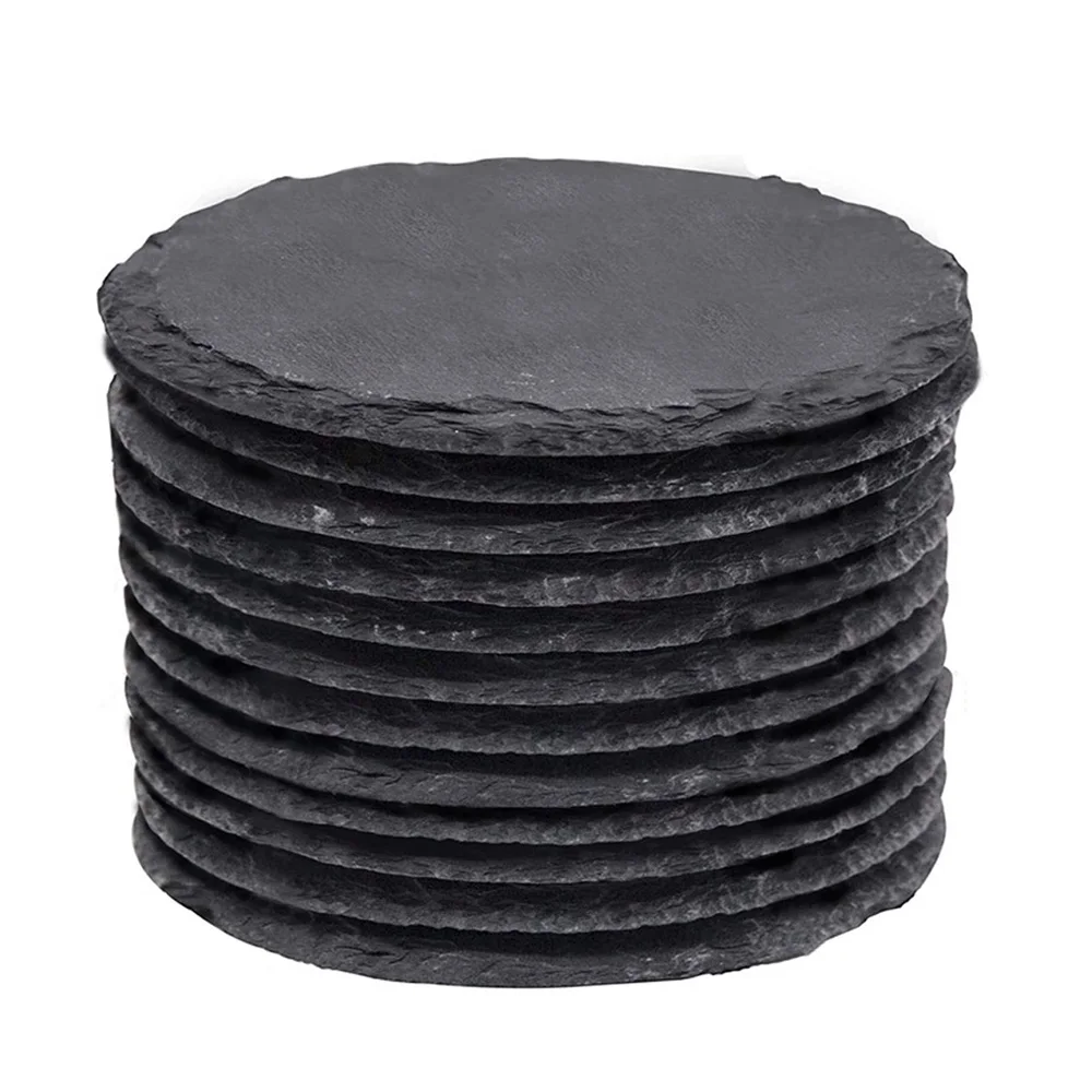 Wholesale 4 Inch Slate Coasters Sublimated Round Slate Coasters for ...