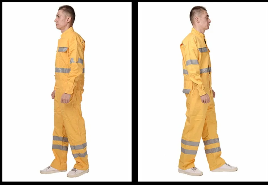 Men's Work Uniforms - High Visibility Overalls & Safety Gear