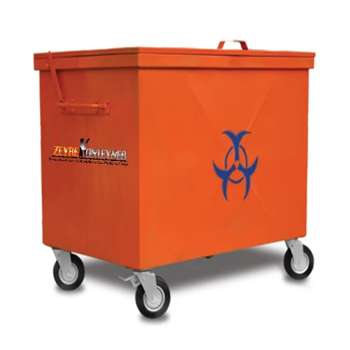 770 Lt Metal Medical Waste Container Garbage And Waste Container ...