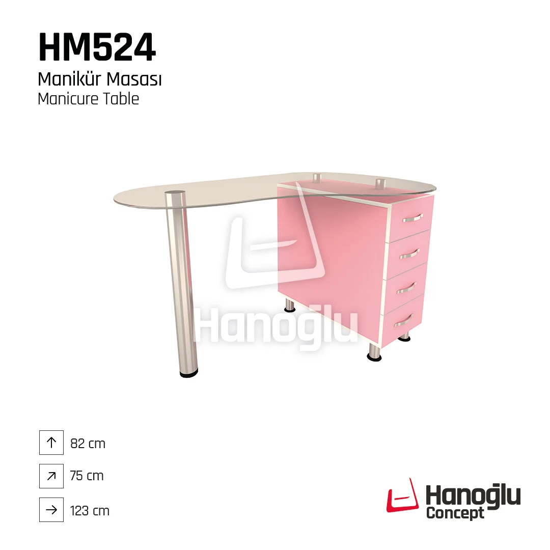 Modern Pink Manicure Station Manicure Table And Chairs Metal Nail Bar ...