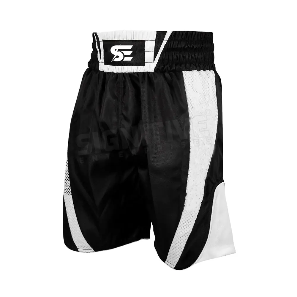 Custom Logo Blank Plain Boxing Shorts Wholesale Men Boxing Shorts - Buy ...