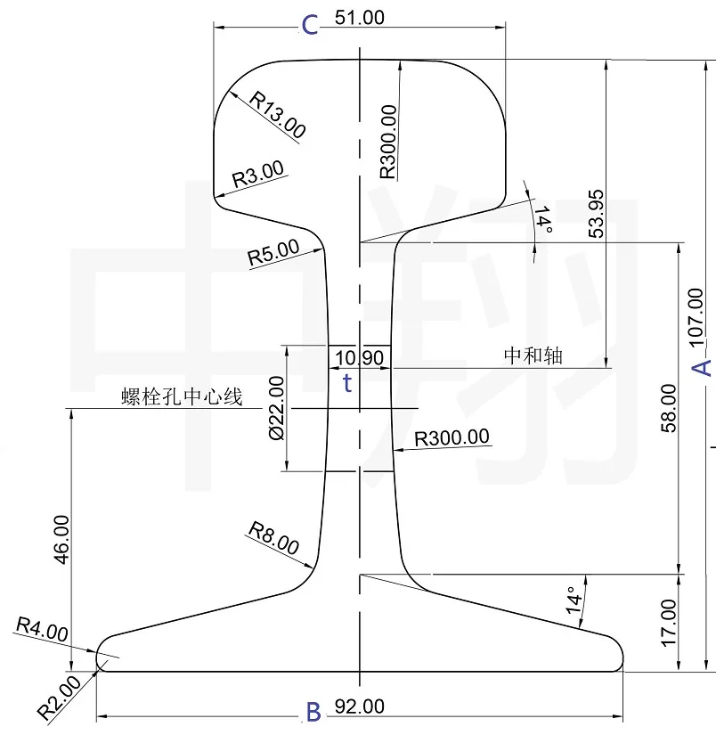 24千克钢轨轨道 P24 导轨 S24 钢轨| Alibaba.com