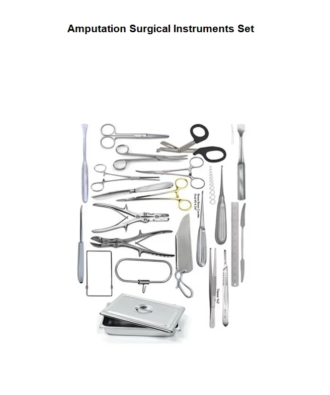 Amputation Surgical Instruments Set Complete Amputation Set - Buy ...