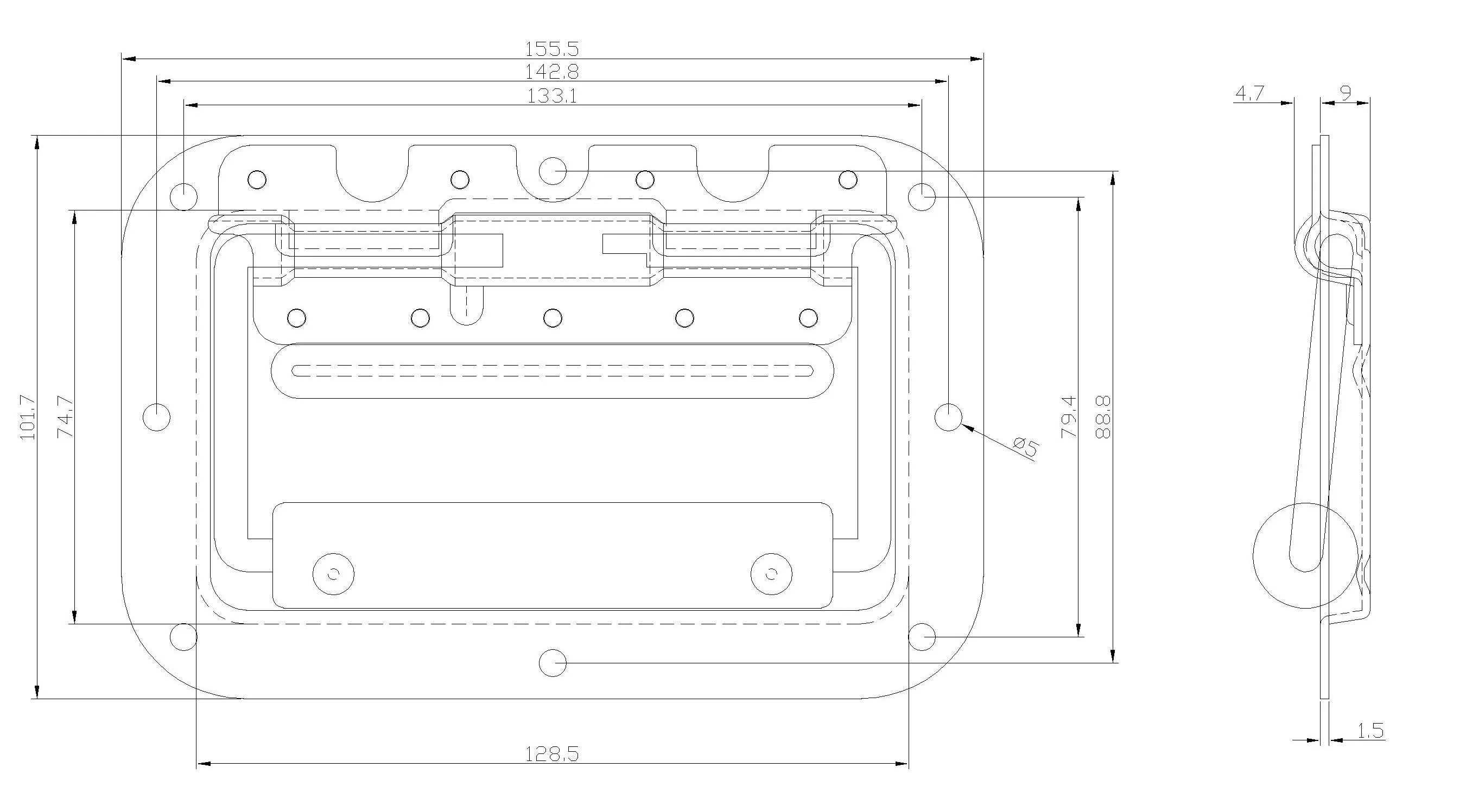Mit Speaker Case Spring Loaded Cabinet Handle - Buy Spring Loaded ...