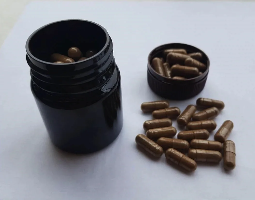 Pure Himalayan Shilajit Resin Capsules 100% Pure / Natural / Organic / Sundried Shilajit Fulvic ...