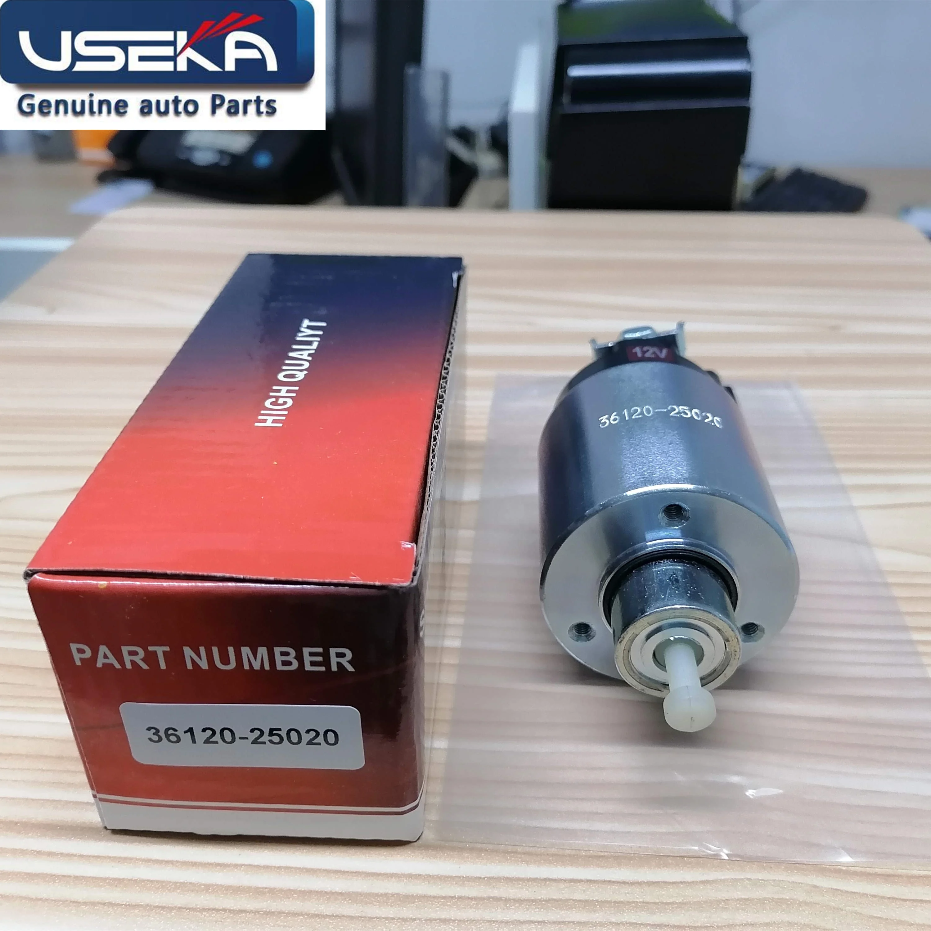 USEKA Genuine Parts 36120-25020 Solenoid Switch for Hyundai Sonata