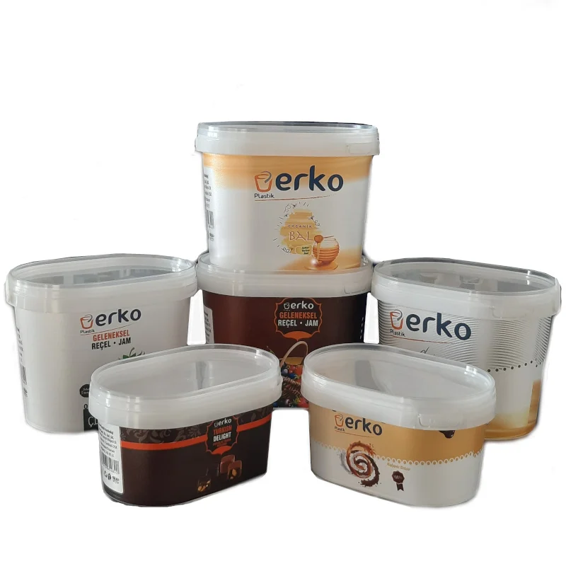 Made In Turkey New Product 280ml And 550ml Food Grade Plastic Bucket ...