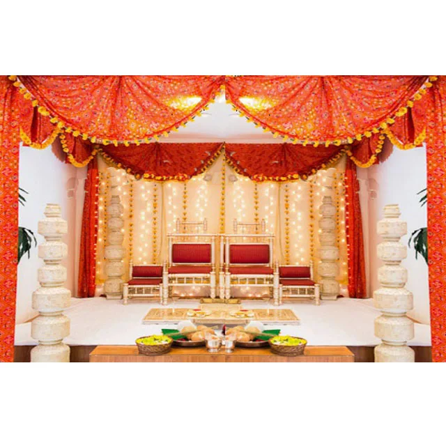 เครื่องทำคอรัส Mandap สำหรับงานแต่งงานแบบอินเดีย,เสาสำหรับตกแต่งงาน ...