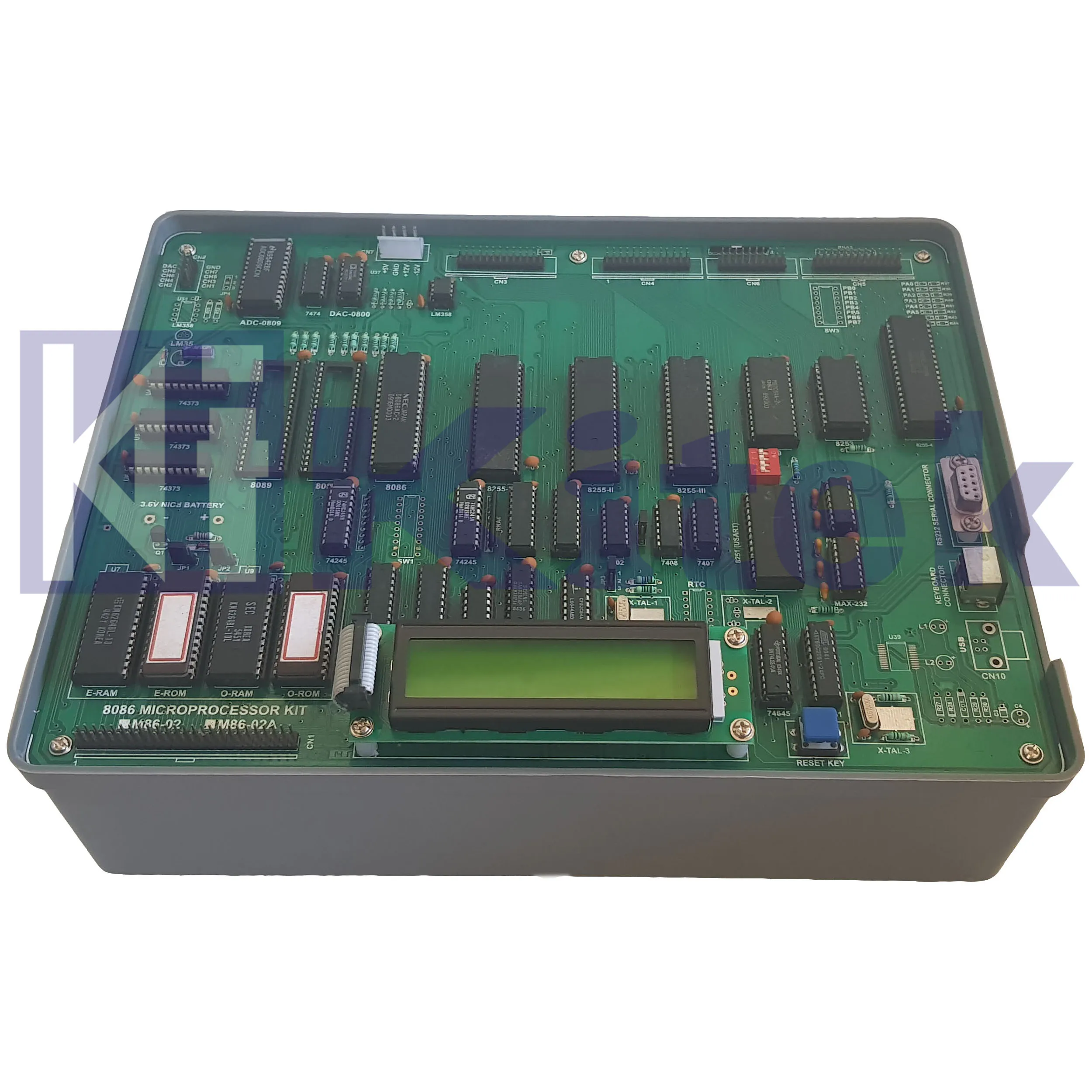 8086 Microprocessor Training Kit - KITEK M86-02 Board