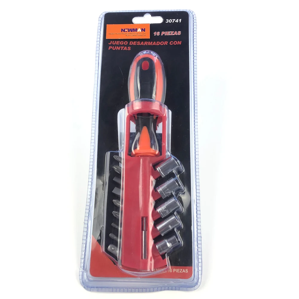 16pcs Harden Craftsman Mini Tool Kit Mechanics Screwdriver Socket And ...