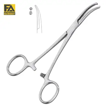Dandy Haemostatic Tissue Forceps (rat Tooth 1x2 Teeth Curved Sideways ...