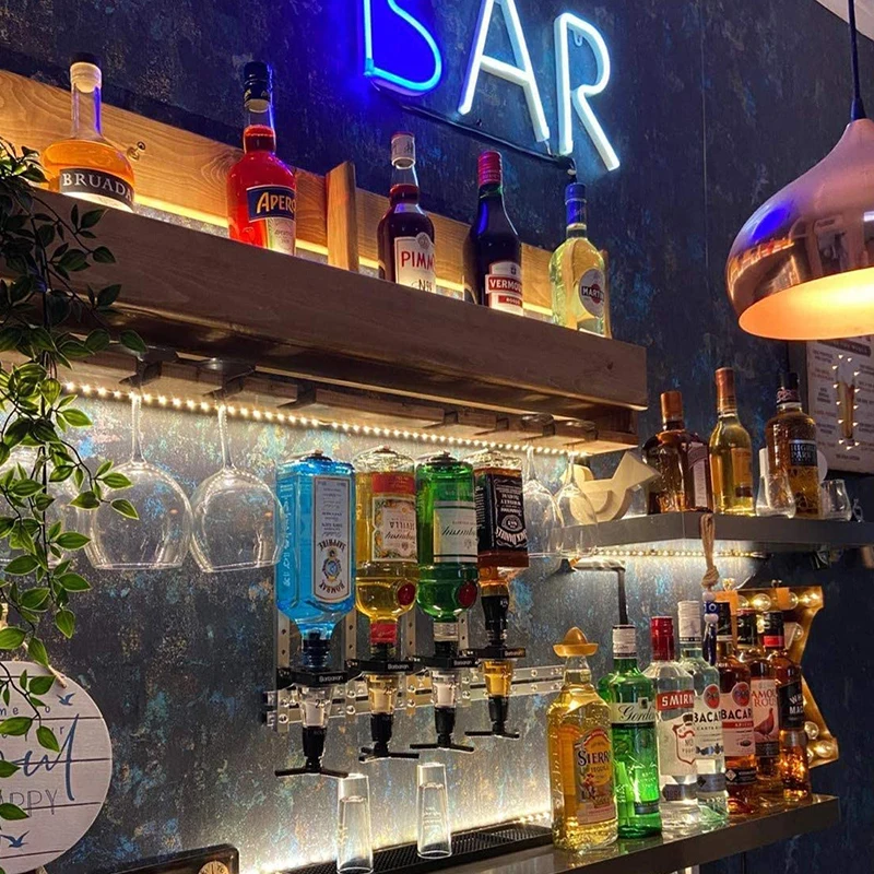 6 Rotating / Wall Mounted Shot Dispenser High Quality Draft Beer ...