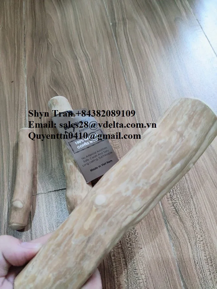 Chew Toys Made of Coffee Wood for Dogs - Fun & Dental Benefits