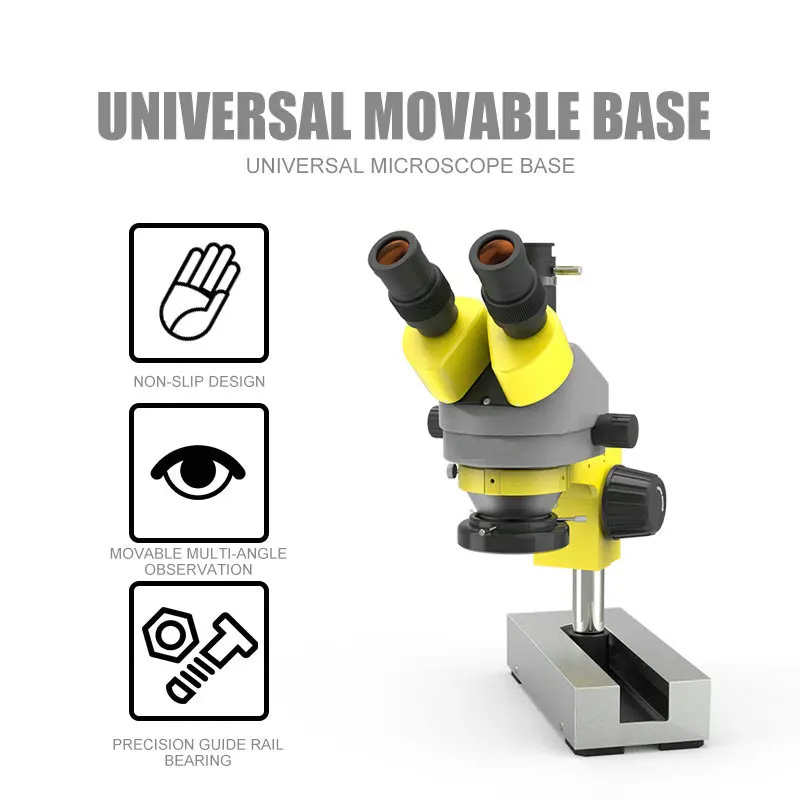 Universal Microscope Slide Base - Precision & Durability