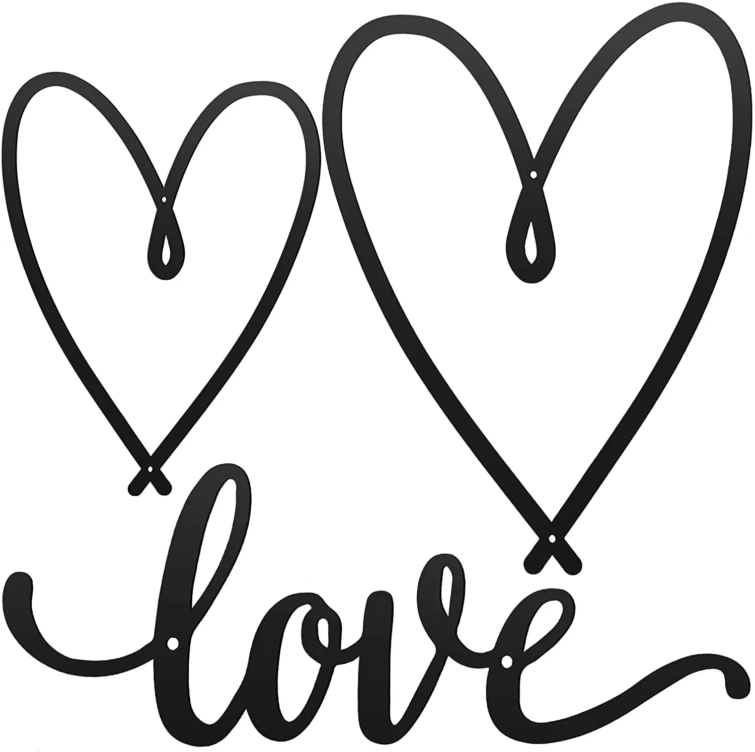 Metal Heart Drawing Clipart