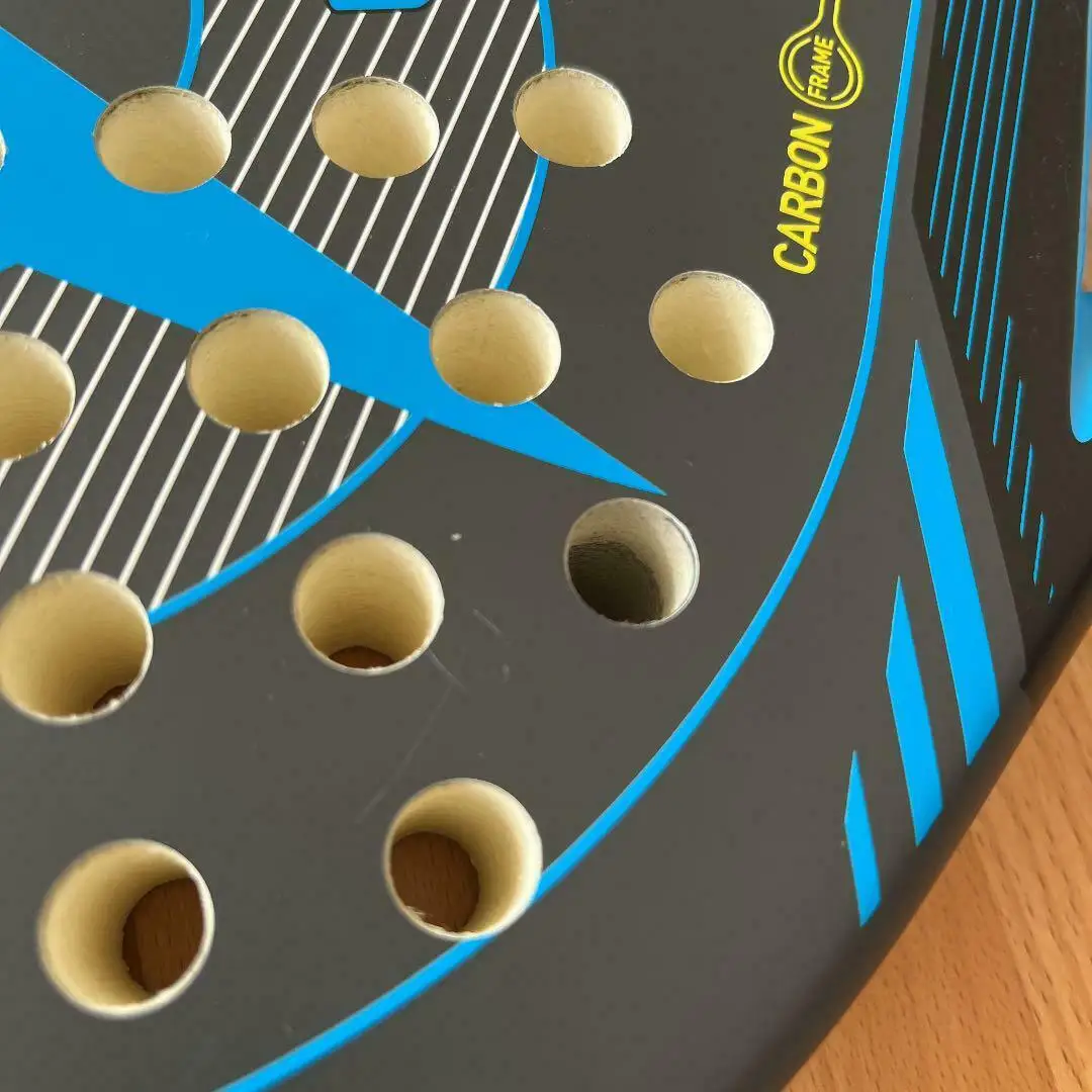 Stylish Paddle Tennis Racket Fully Customized 100% Carbon Professional ...