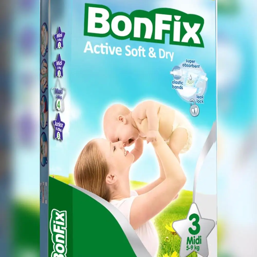 High Quality Baby Diapers Disposable Diapers For Babies Economic Pack ...