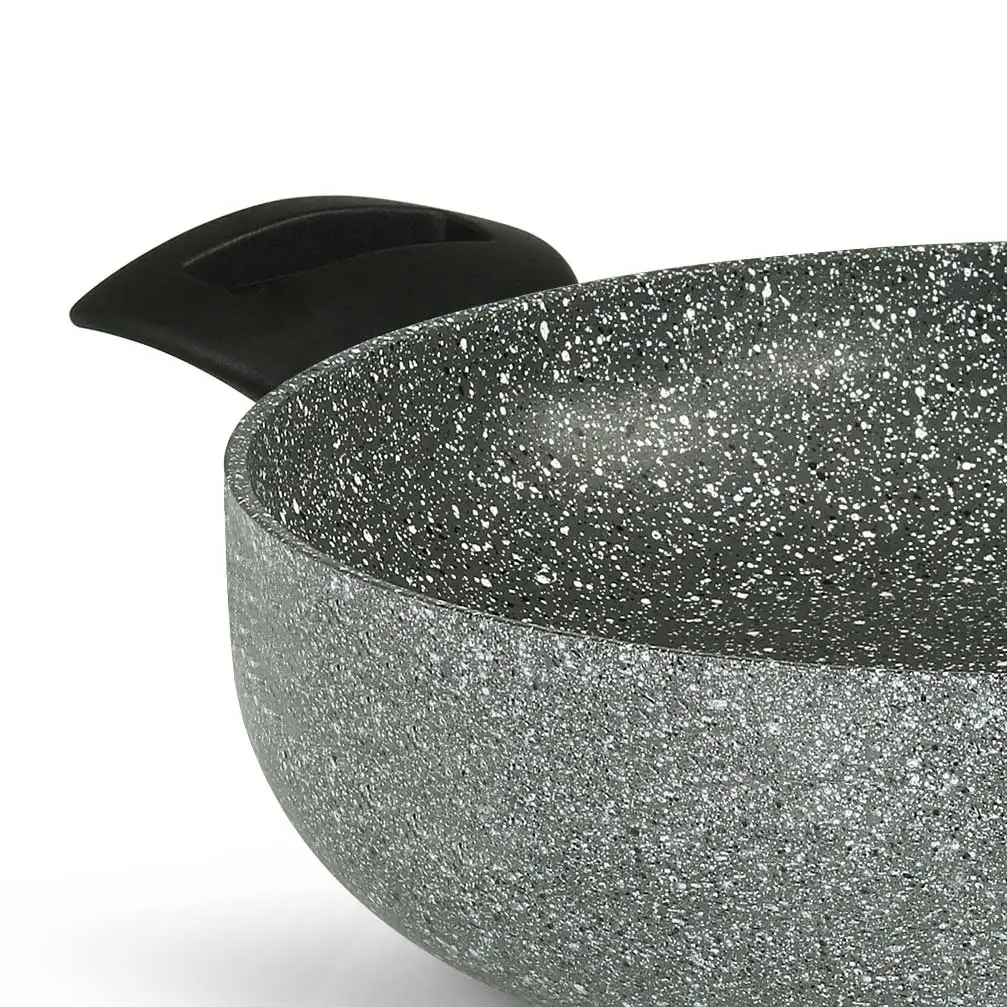 Italian Hot Sale Aluminum Non Stick Saute Pan Granite Cookware For ...