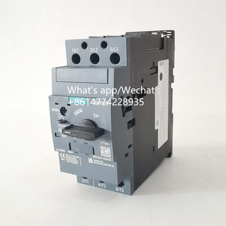 Sirius 3rv2 Series Circuit Breaker 3rv2031-4ua10 For Motor Protection ...