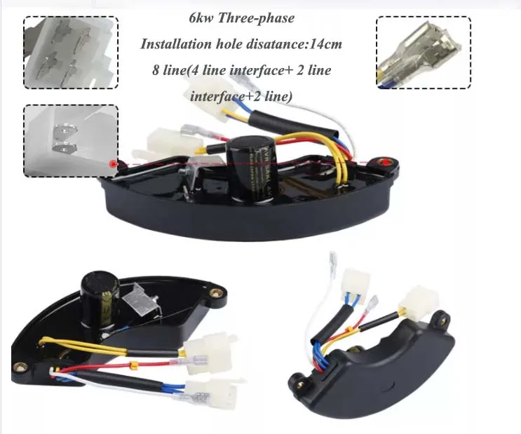 Yuxin Automatic Voltage Regulator AVR 2.0kVA for Yamaha Electric ...