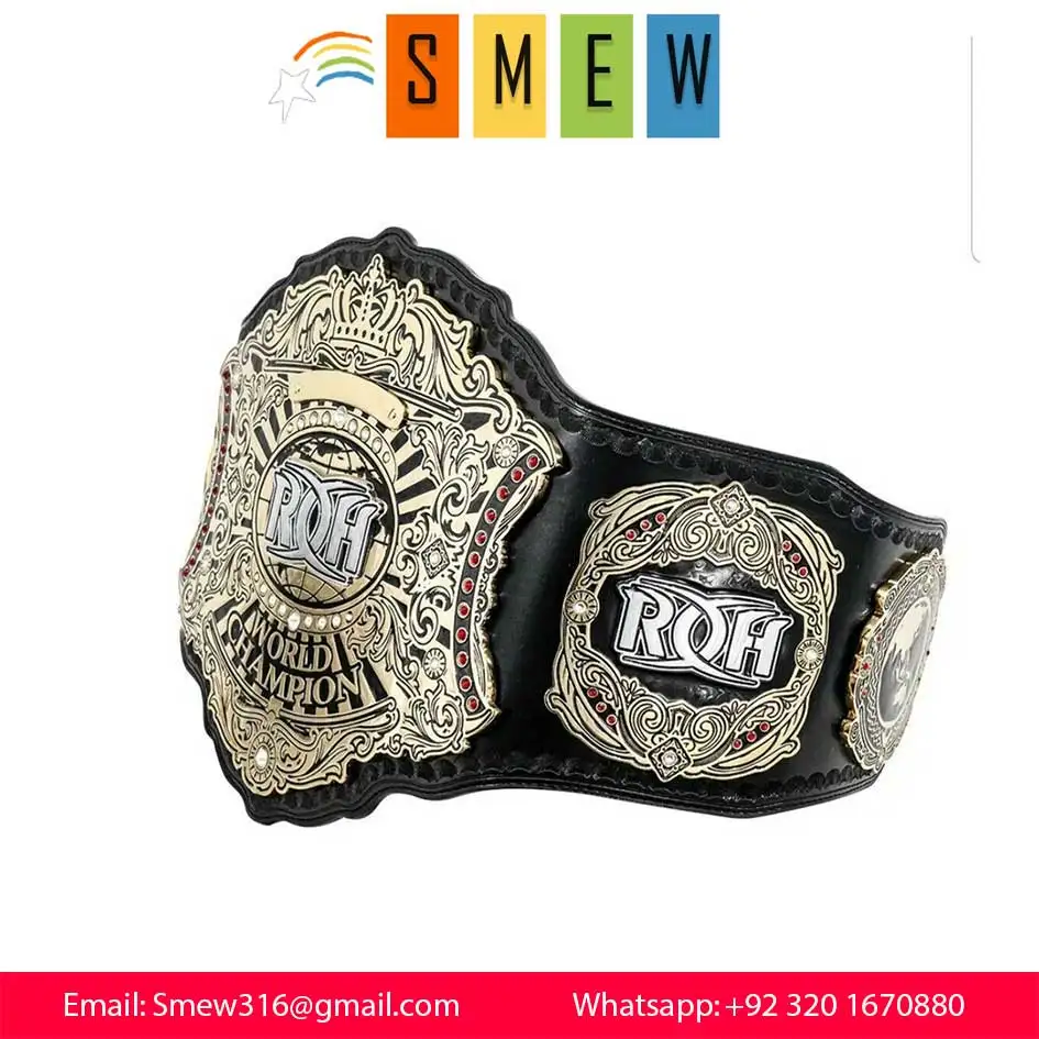 Championship Belts - Customized for UFC, MMA, and Boxing