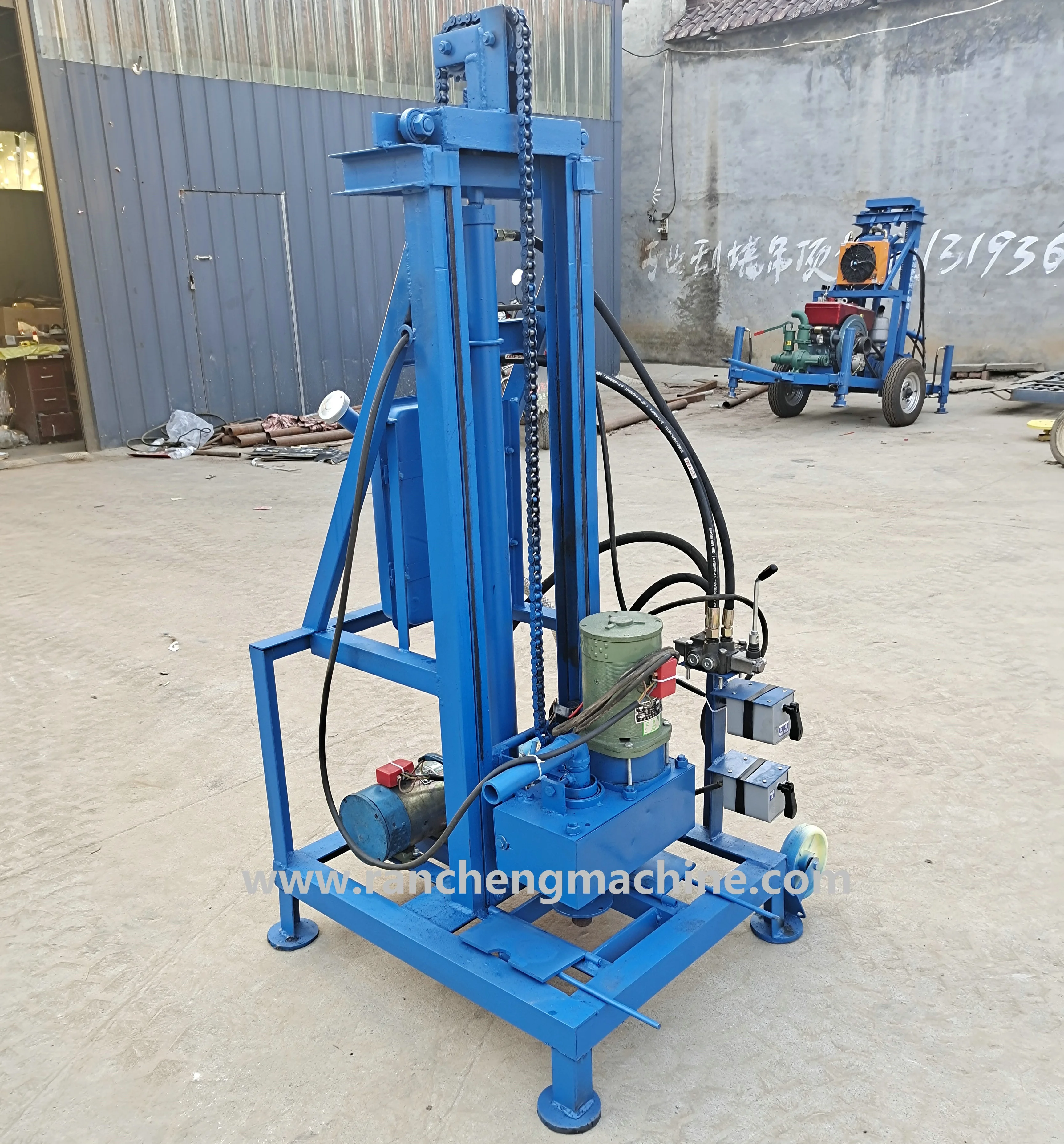 Small Portable Borehole Drilling Machines/small Geotechnical Portable ...