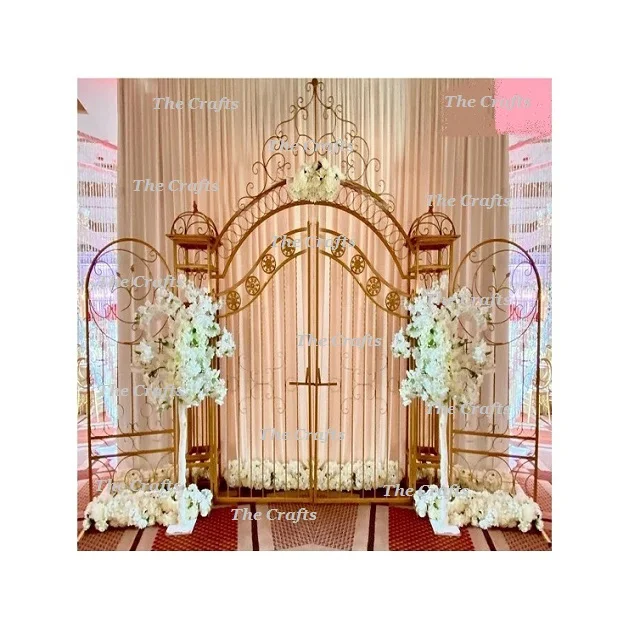 Attractive Design Metal Wedding Decoration Backdrop