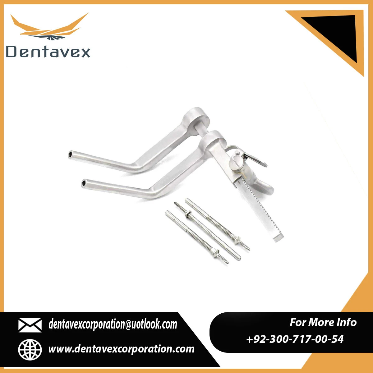 Caspar Cervical Distractor With Screws Pins Instruments Set ...