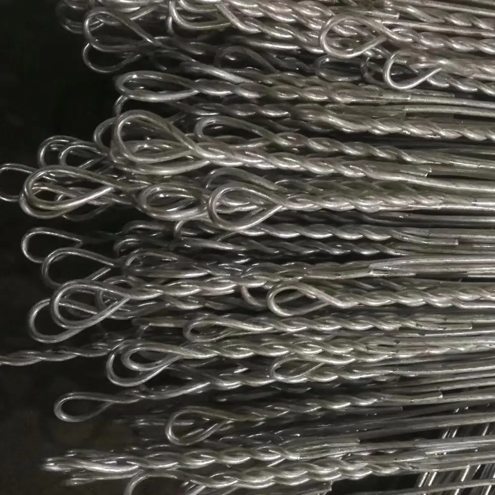 Baler Wire-14 Gauge 14ft Galvanized Bale Ties-50 Count Bundle-Emergency ...