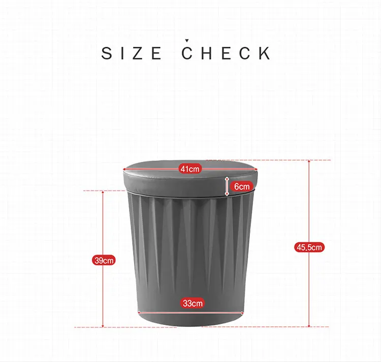 Korean Product Storage Box Chair Storage Stool Made in Korea