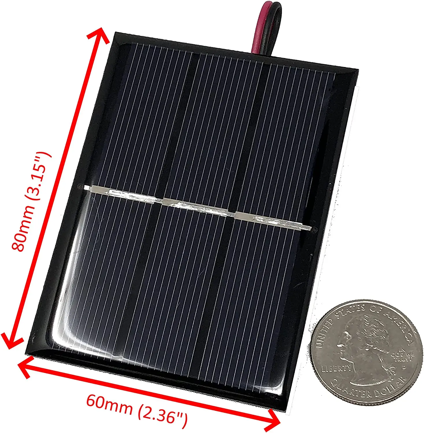 Amx3d Micro Mini Solar Cells Multipack 1.5v 400ma Compact 80 X 60mm ...