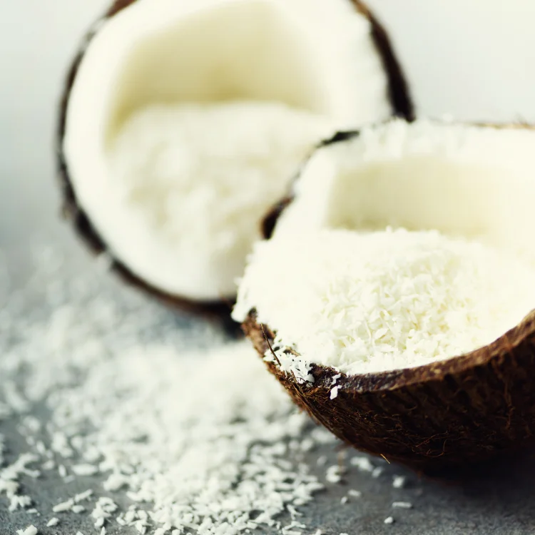 أفضل سعر الجاف جوز الهند العضوية جوز الهند المجفف عالية الدهون غرامة ...