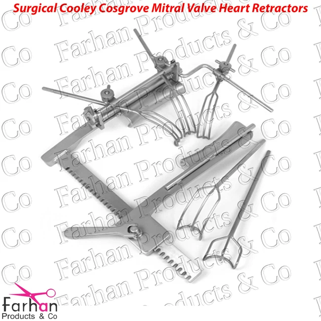 Cooley Cosgrove Mitral Valve Heart Retractor Set Cardiovascular