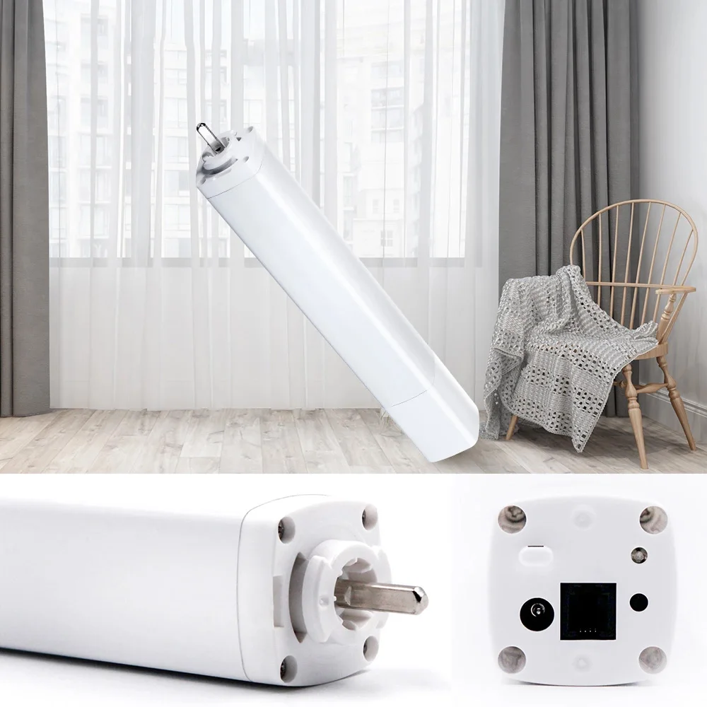 Zemismart Zigbee Battery Curtain Electric Curtain SmartThings Control ...