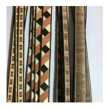 Natural Veneer Inlay Strip Border Wood Veneer For Door Furniture ...