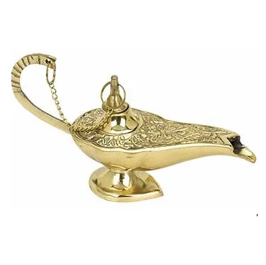 Alibaba.com: Golden Unique Brass Aladdin Chirag and Lamp, Decorative ...