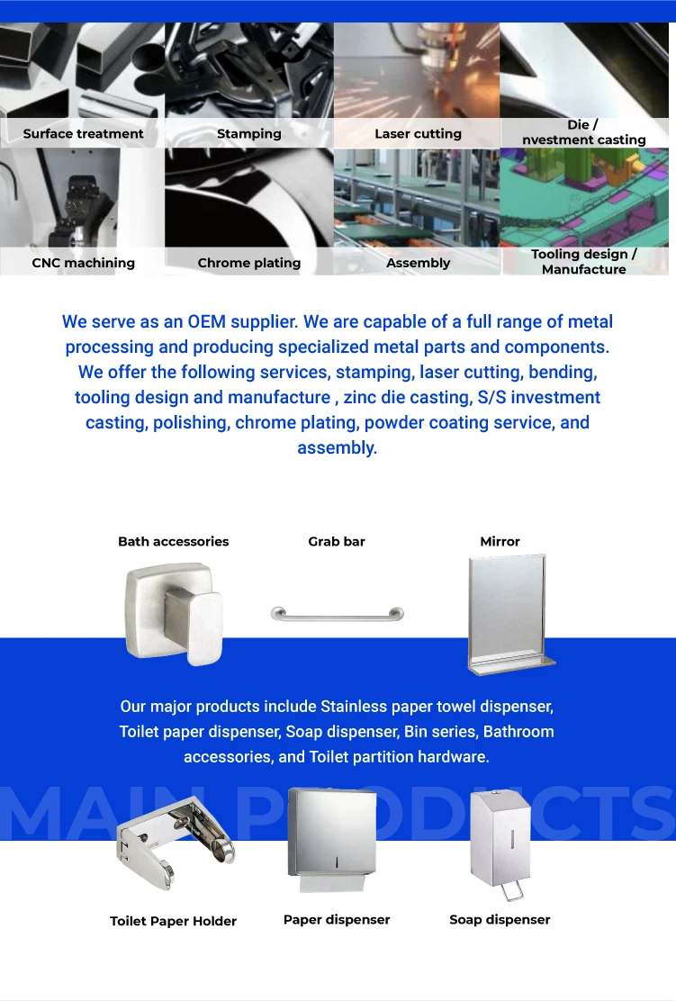 Stainless Steel Waste Receptacle - Commercial Trash Can