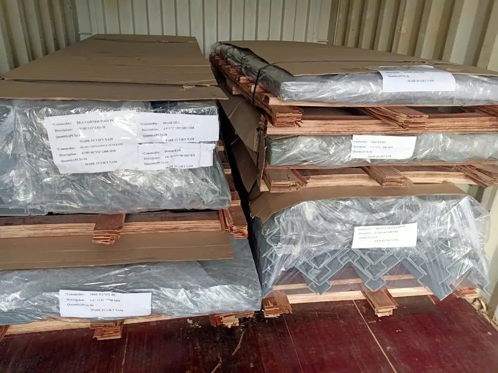 Shipping Container Roof Panel 5 Corrugations With Galvanized Surface ...