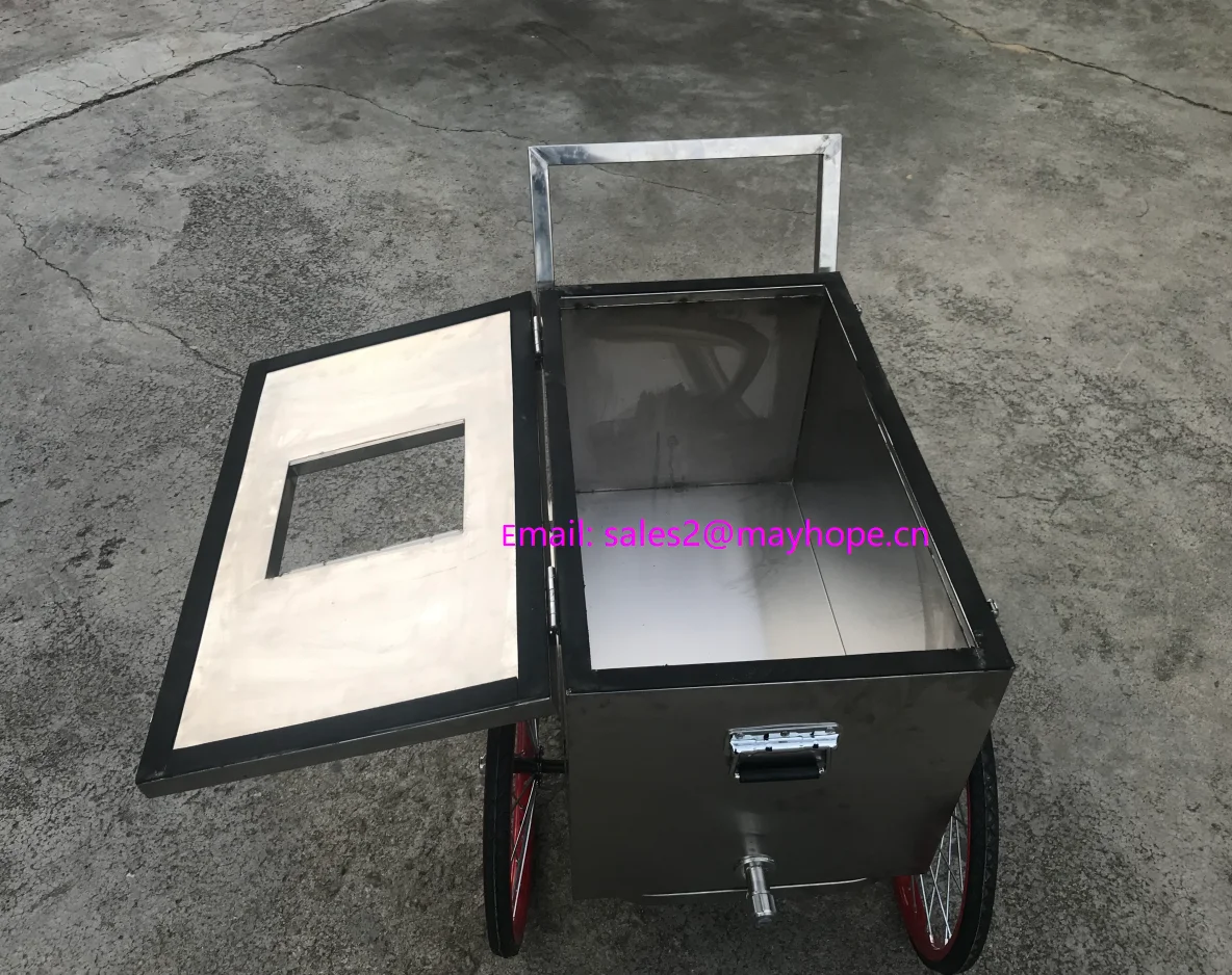 Angola- Africa Popsicle Ice Cream Cart,Ice Cream Push Cart With ...