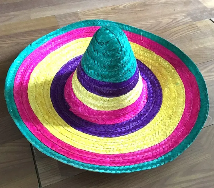 Cheapest Mexican Sombrero Straw Hat Wide Brim Hat Beach Hat - Buy ...
