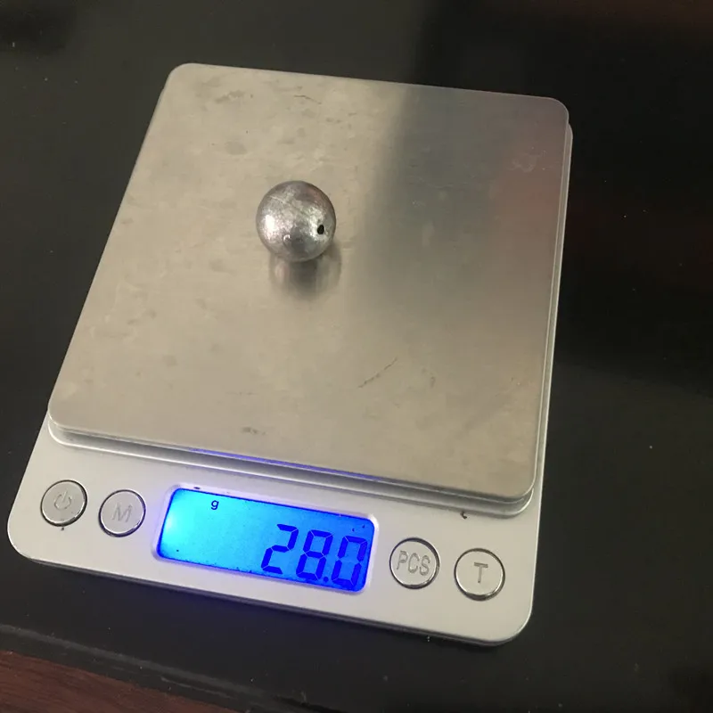 Easy To Cast Simple Outdoor Sports Ball Lead Weight Fishing Sinker ...