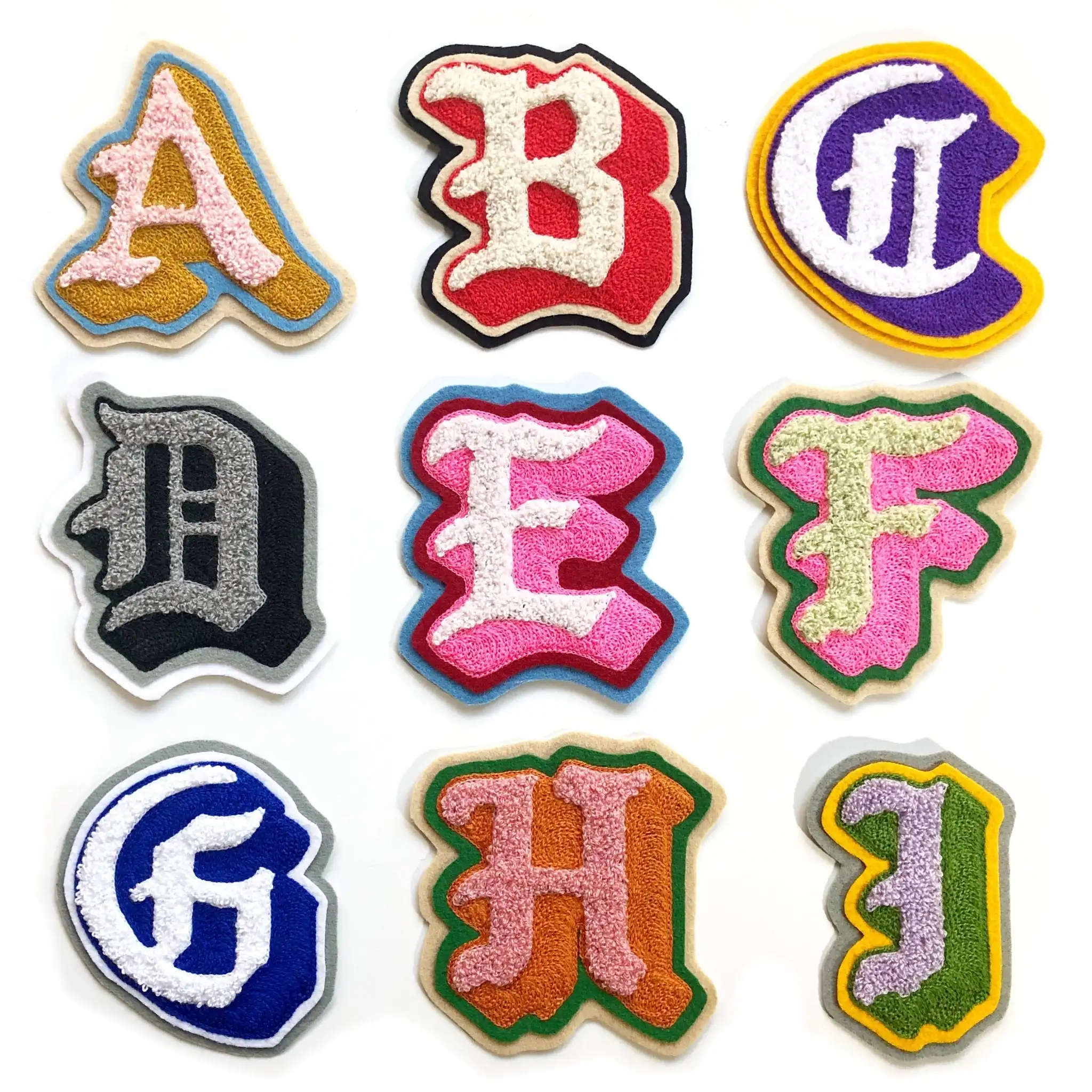 Hot Sale Varsity Jackets Custom Chenille Letters Patches School Team ...