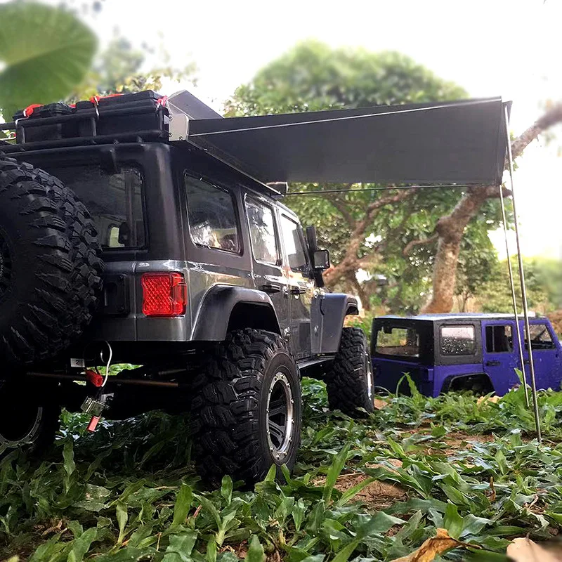 Retractable Awning Rooftop Side Tent for AXIAL SCX10 III