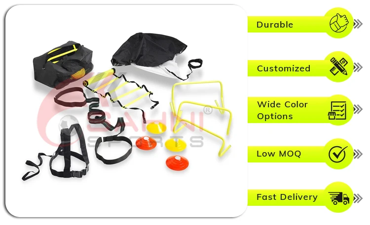 Name Manufactured High Quality Speed Agility Kits for Football/Soccer ...